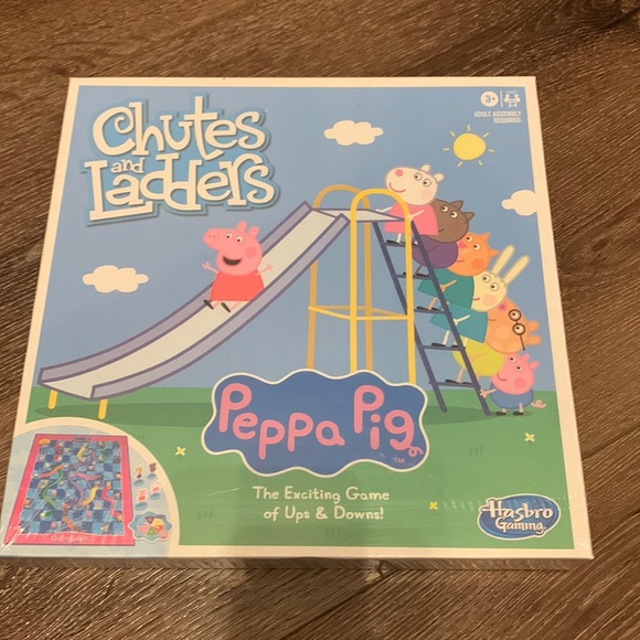 Hasbro | Toys | New Peppa Pig Chutes And Ladders Board Game | Poshmark